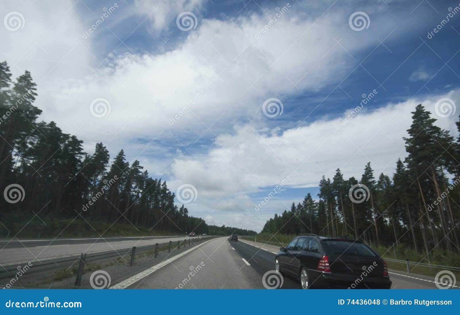 Expressway stock photo. Image of clouds, lanes, motorway - 74436048