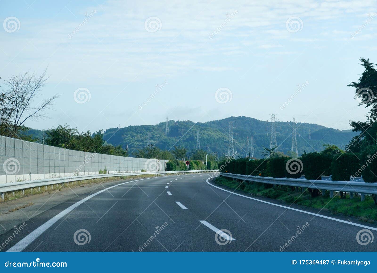 Expressway Japan in Landscape Day Stock Image - Image of urban, japann ...