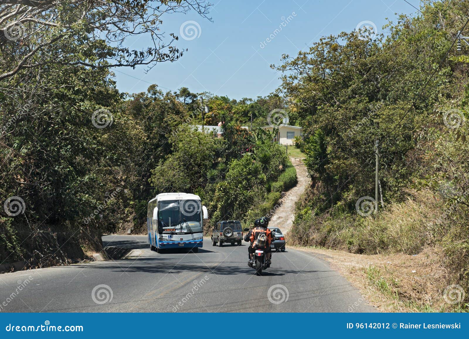 Expressway Number 1 in the West of San Jose, Costa Rica Editorial ...