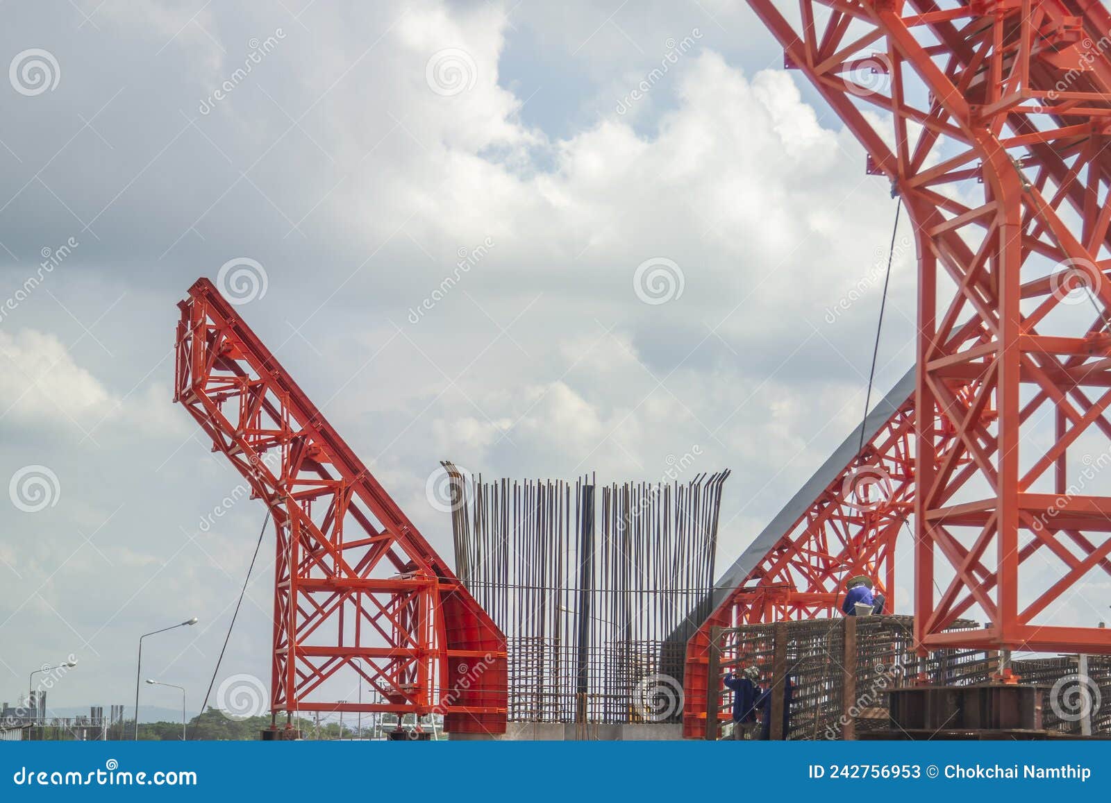Expressway Road Construction Overpass Bridge Junction Way Speed Drive ...