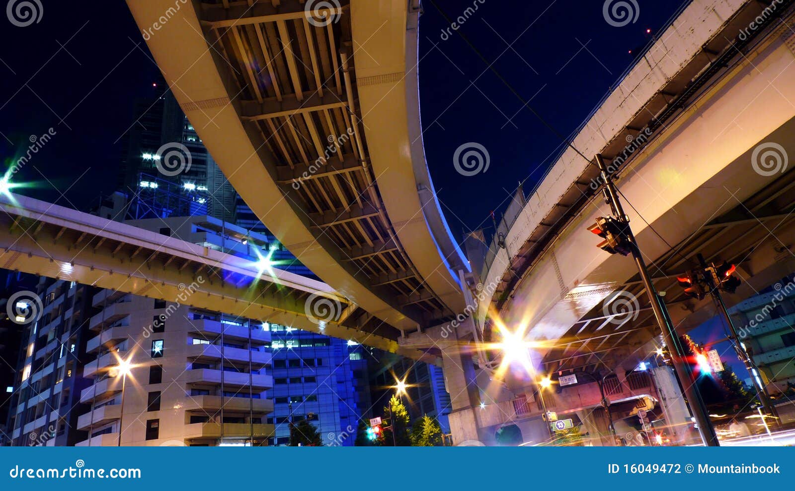 Expressway in Tokyo. stock photo. Image of highway, expressway - 16049472