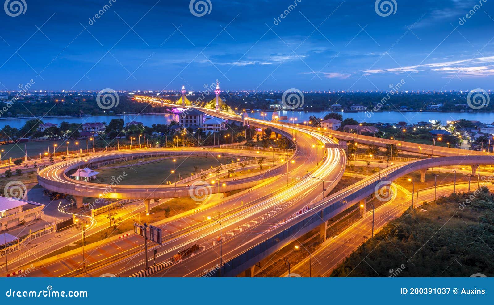 Expressway Transport Traffic Road with Vehicle Movement Stock Image ...