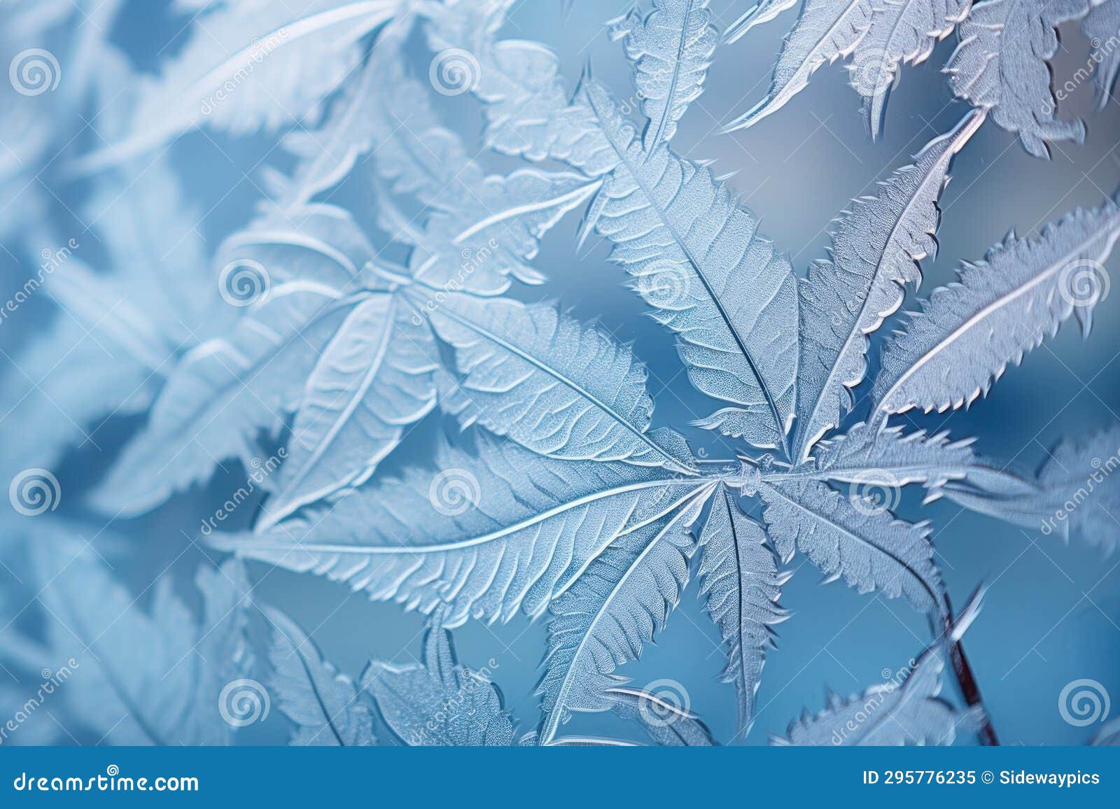 Frosty Patterns - Generative AI Stock Illustration - Illustration of ...