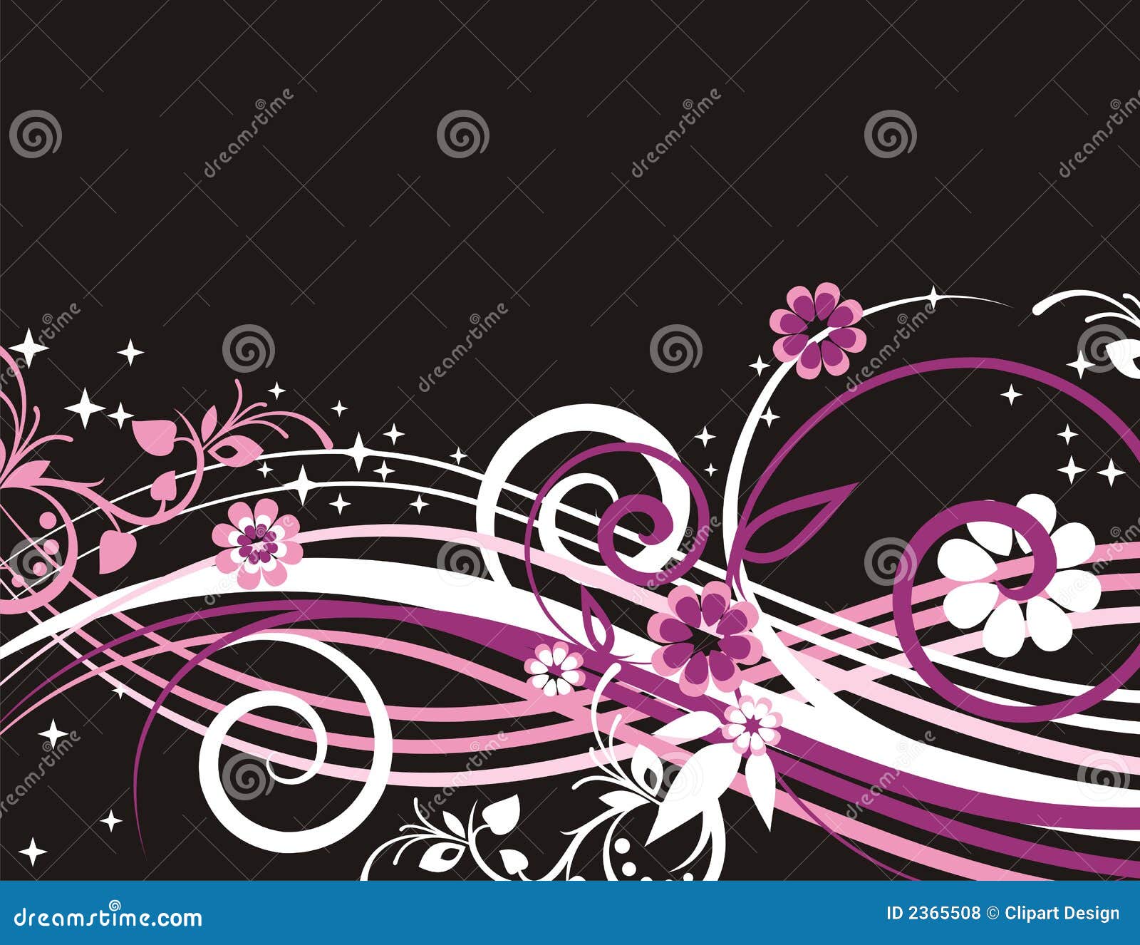 Exquisite Floral Background Stock Vector - Illustration of color ...