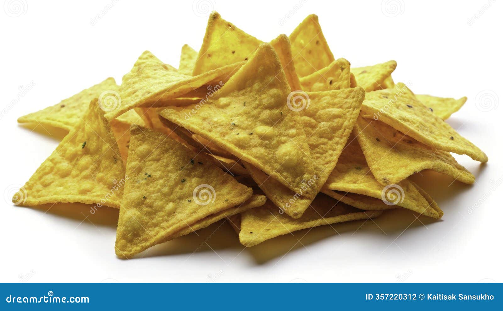 Triangular Tortilla Chips Stack Stock Image | CartoonDealer.com #316541569