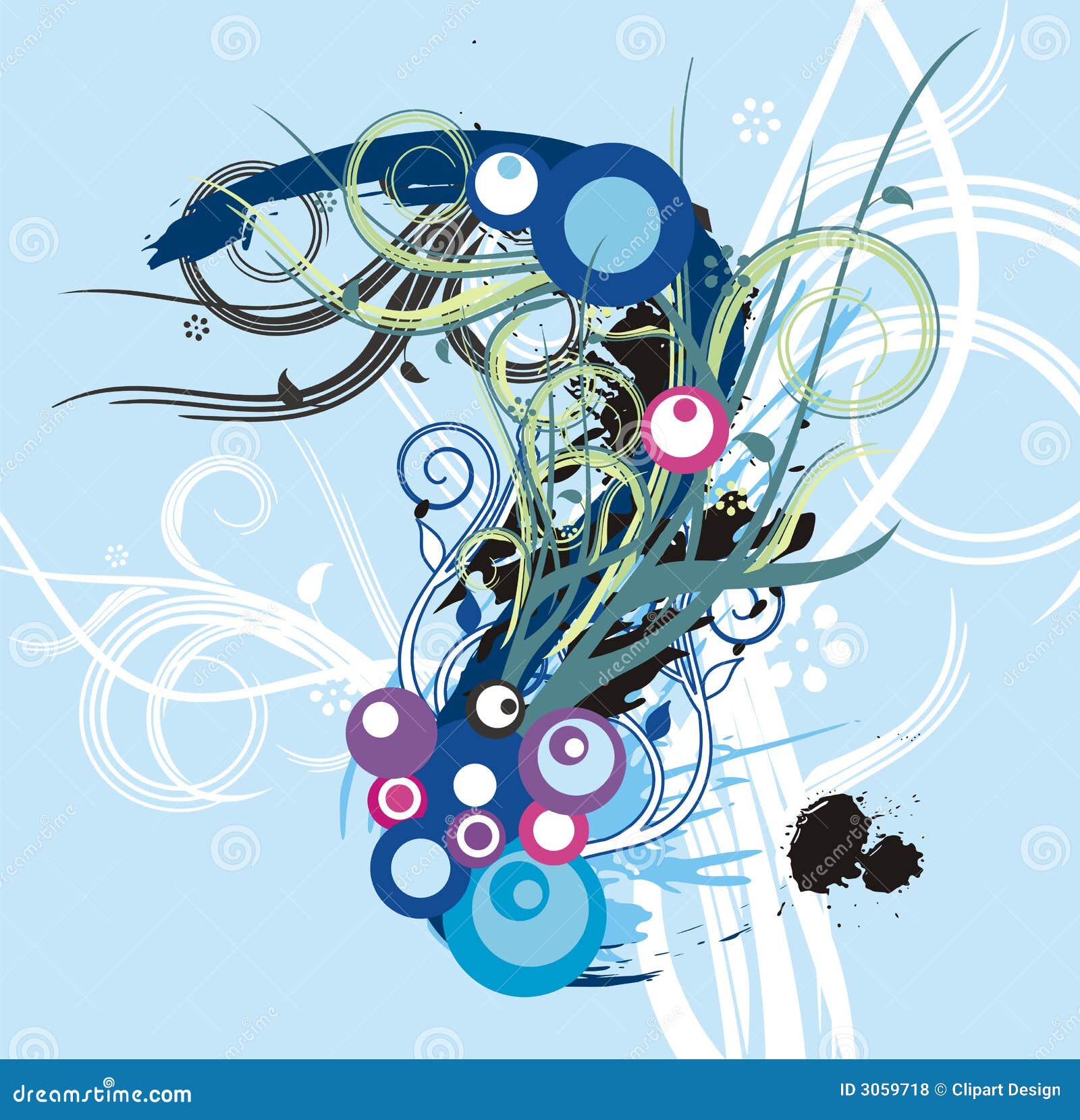 Exquisite Illustration Series Stock Vector - Illustration of circle ...