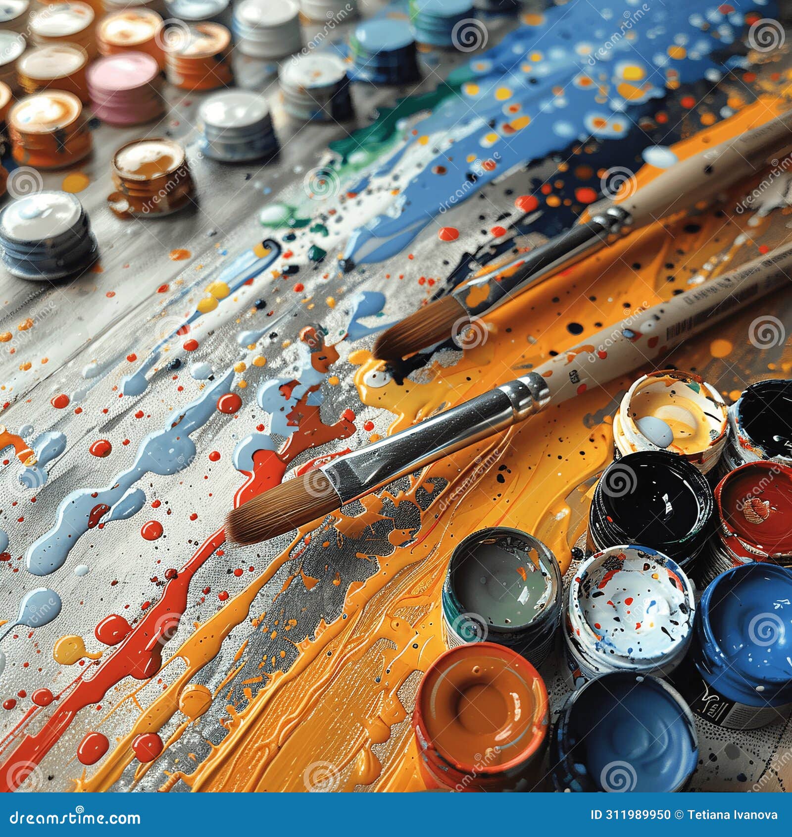 Exquisite Paint Splatter Effect for Luxury Visuals. Stock Illustration ...