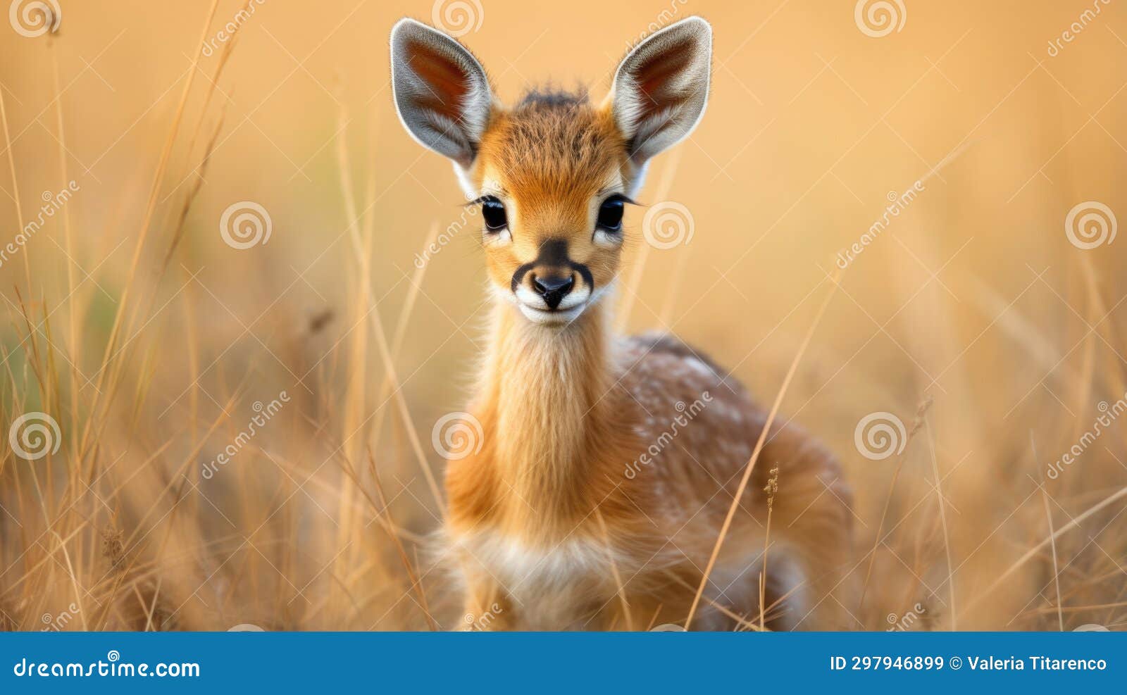 Exquisite Pygmy Antelope Exploring Its Lush Natural Surroundings Stock ...