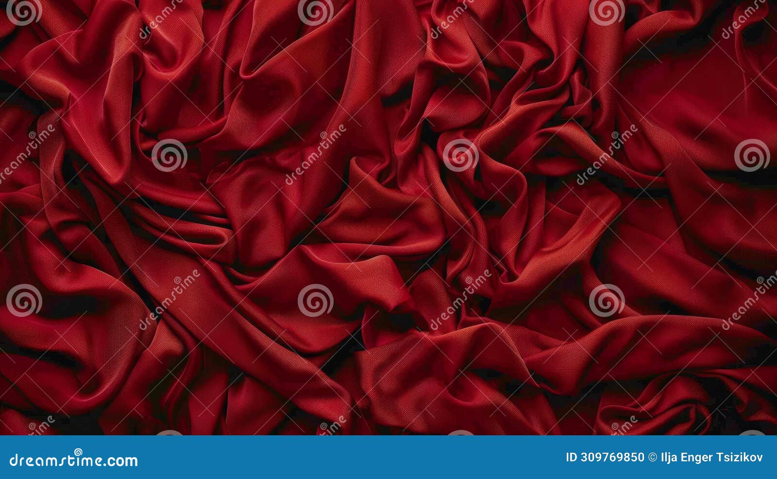 Exquisite Red Silk Fabric Texture Creating a Delicate and Elegant ...