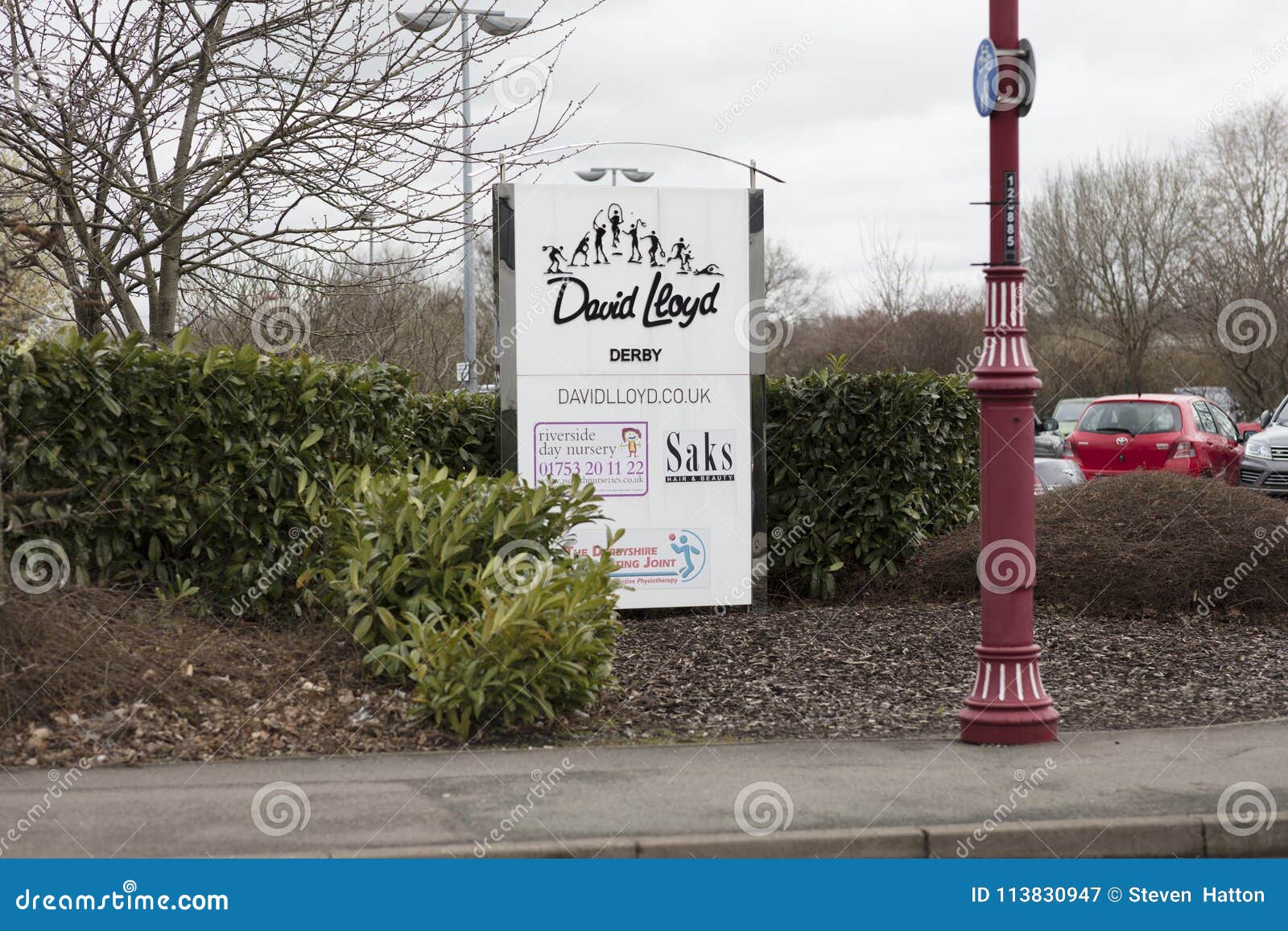 Extasie O Sinal E O Logotipo Na Facilidade De Lazer De David Lloyd ...