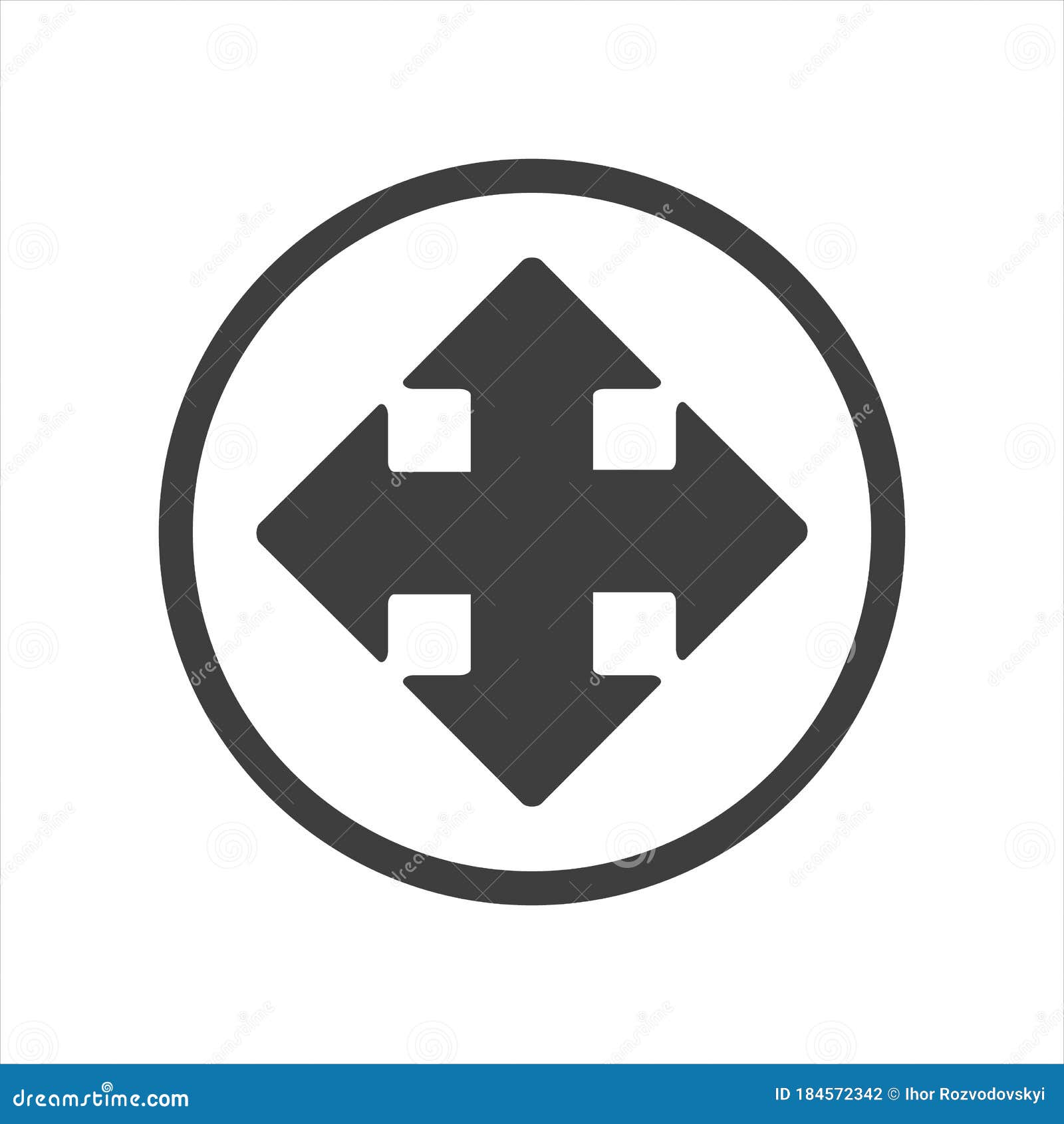 Extend Icon Vector Isolated On White Background, Logo Concept Of ...