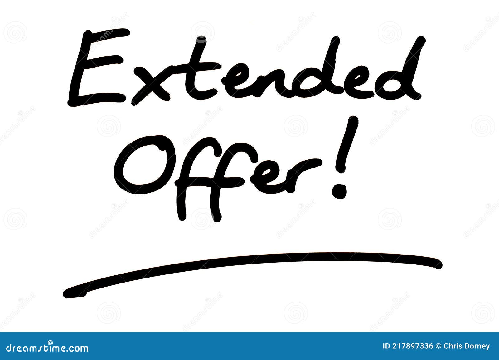 Extended Offer Stamp Vector Illustration | CartoonDealer.com #83305504