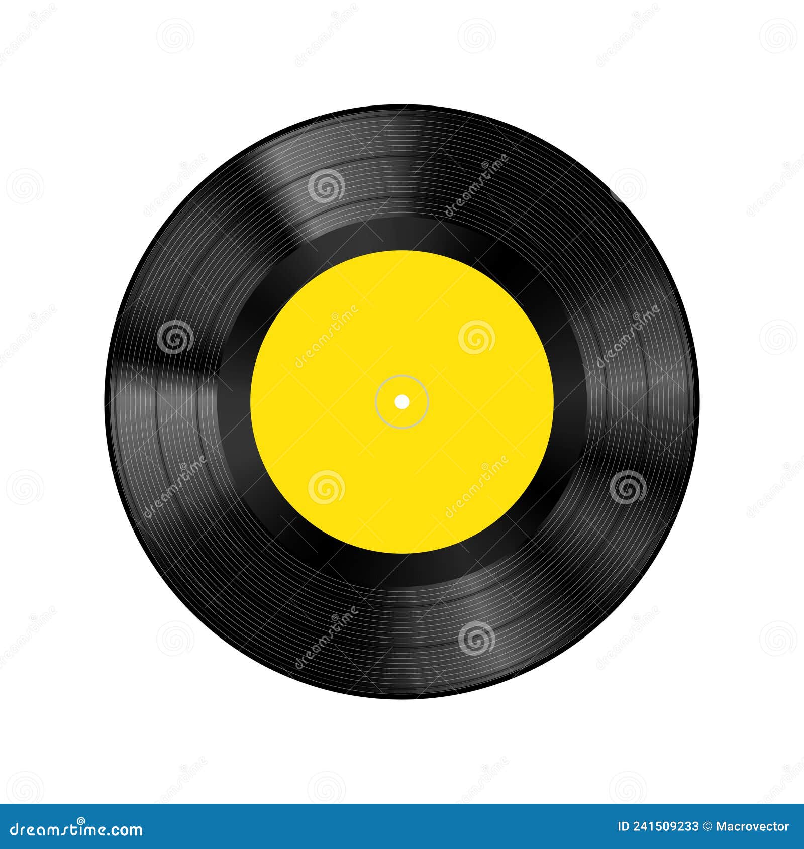 Extended Play Vinyl Composition Stock Vector - Illustration of record ...