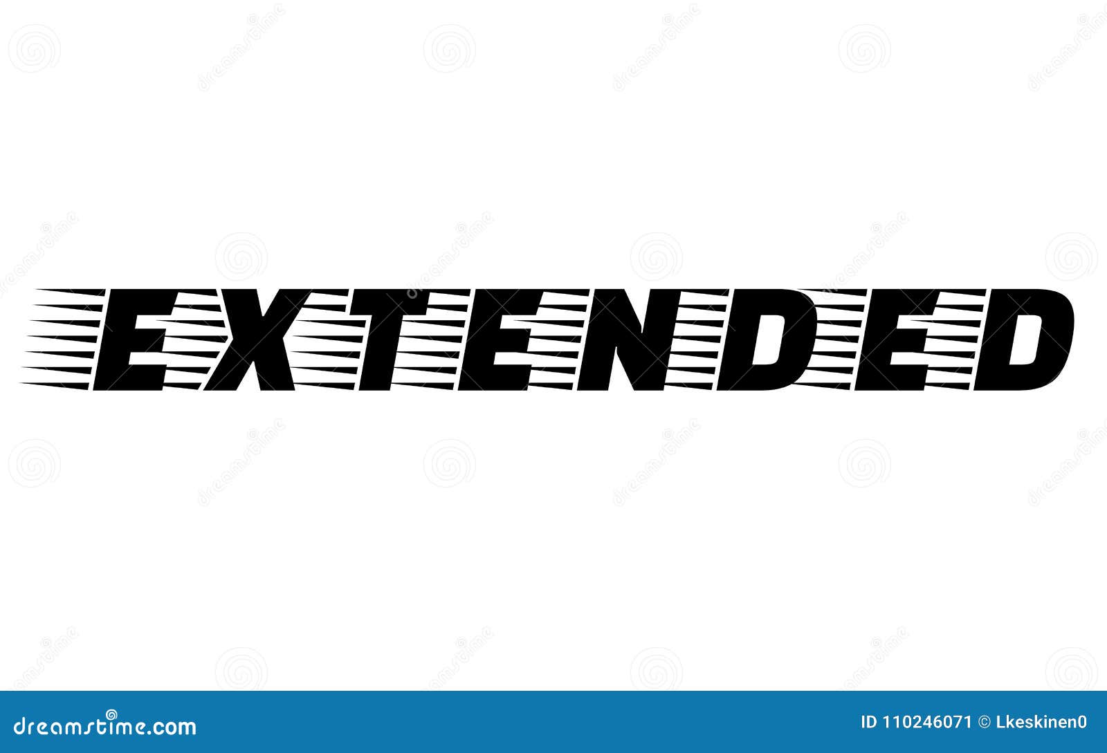 Extended stamp typ stock vector. Illustration of button - 110246071