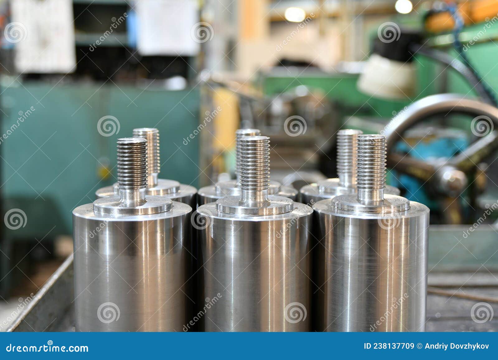 Extension Adapter with Threaded Connection, Turned on a Lathe Stock ...