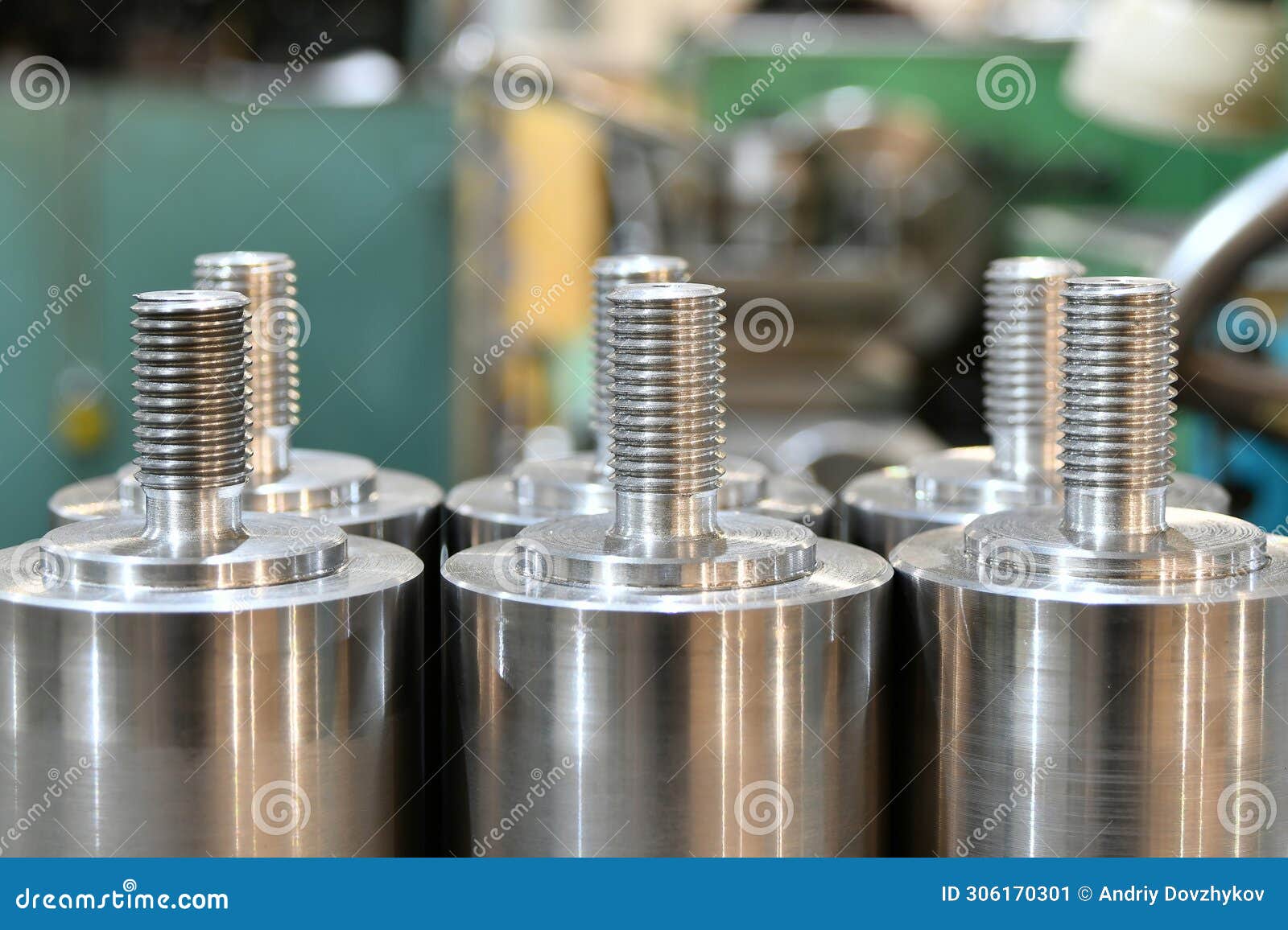 Extension Adapter with Threaded Connection, Turned on a Lathe Stock ...