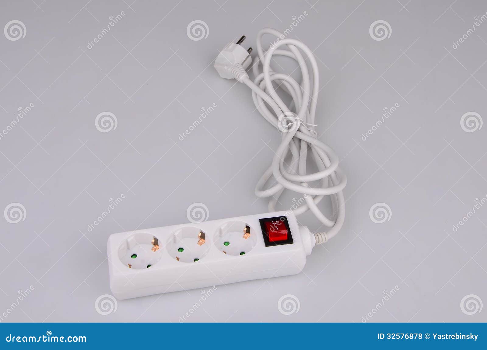 Extension cord stock photo. Image of electrical, conservation - 32576878