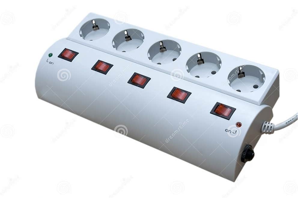 Extension cord isolated stock photo. Image of appliance - 5065474