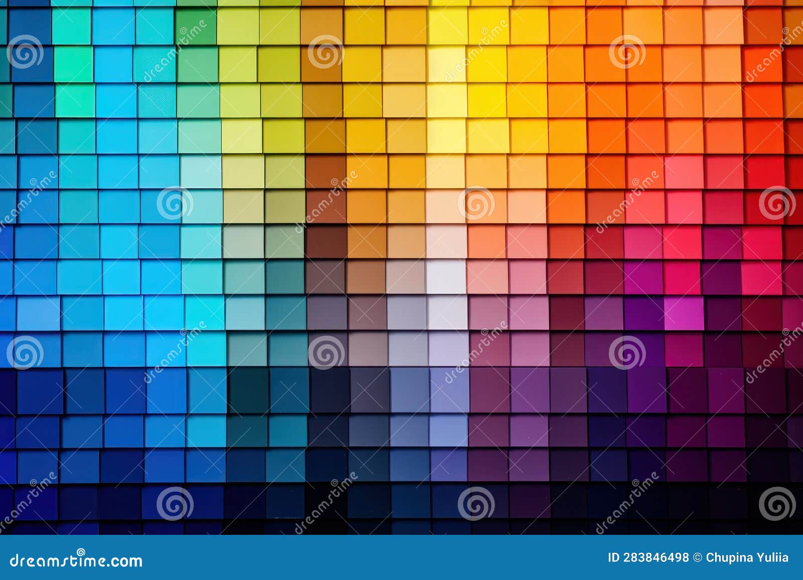 Extensive Color Palette. AI Generated Stock Illustration - Illustration ...