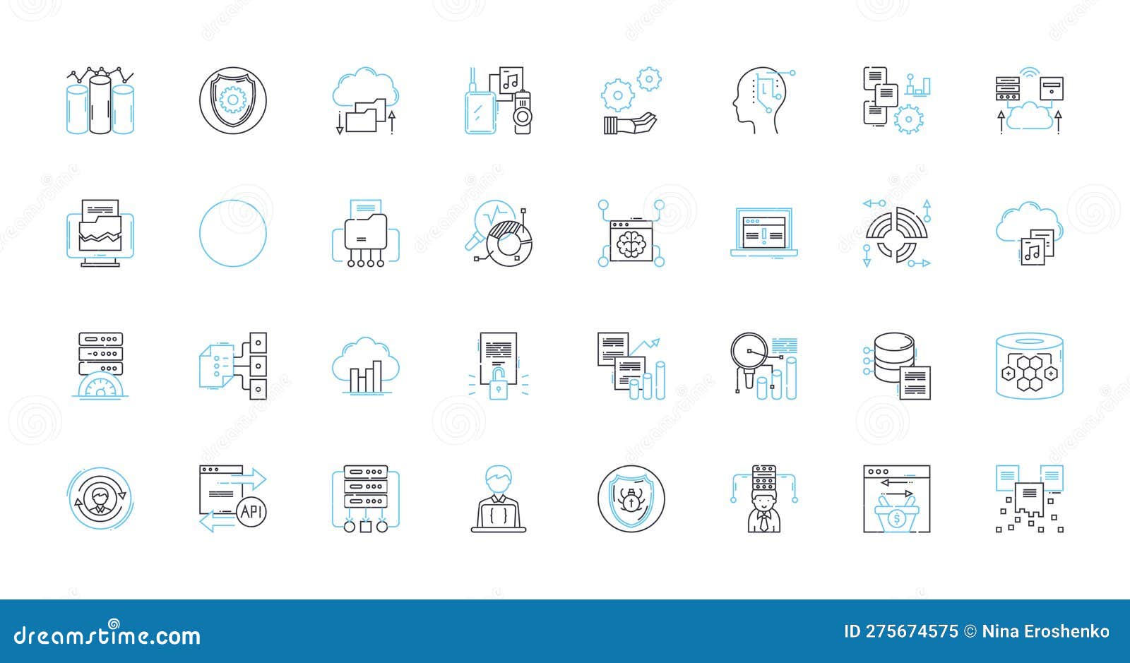 Analytics And Insights Line Icons Collection. Data, Metrics, Analysis ... Analytics And Insights Line Icons Collection. Data, Metrics, Analysis ...