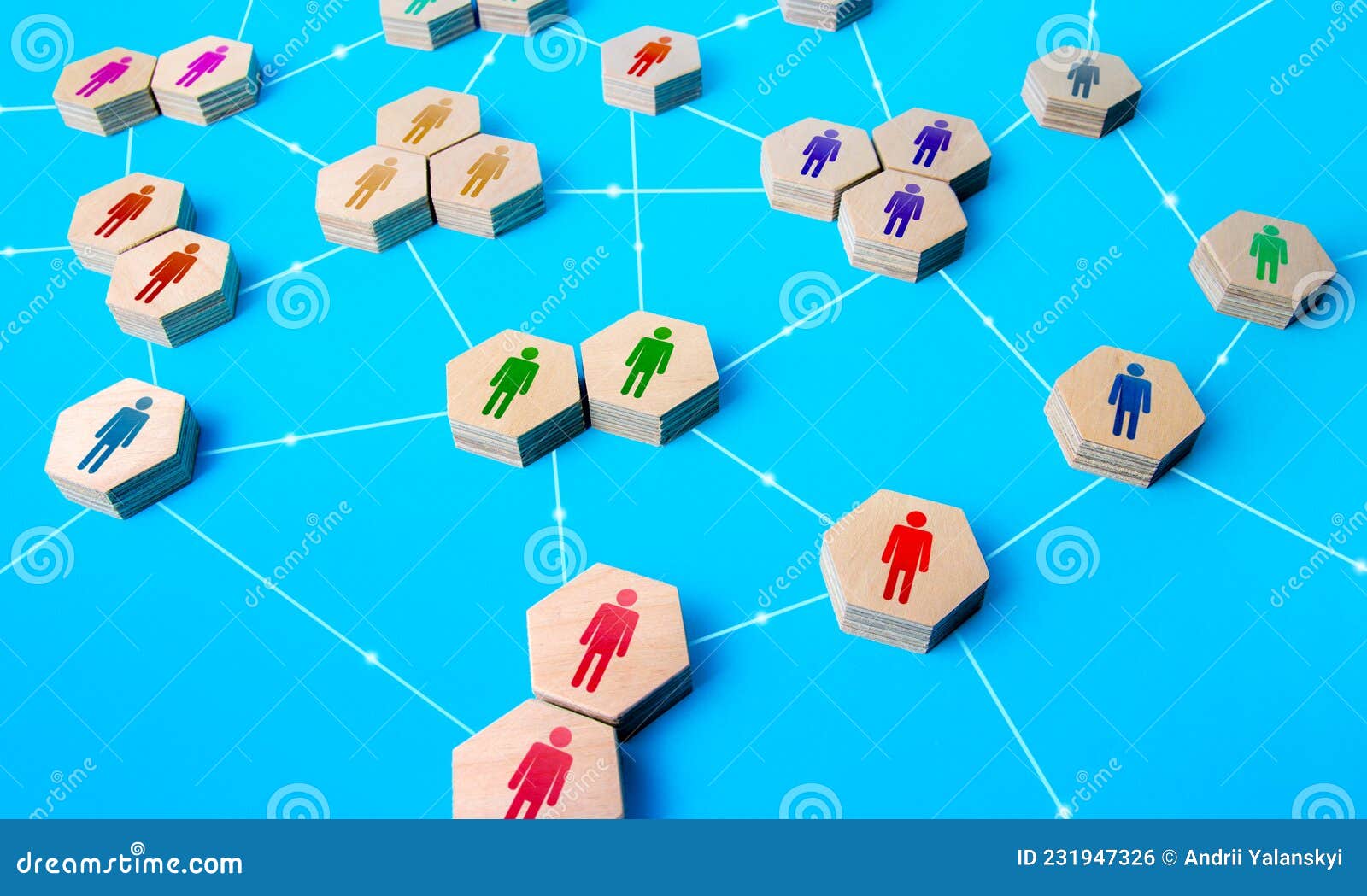 An Extensive Network of People. Cooperation on the Project. Society ...