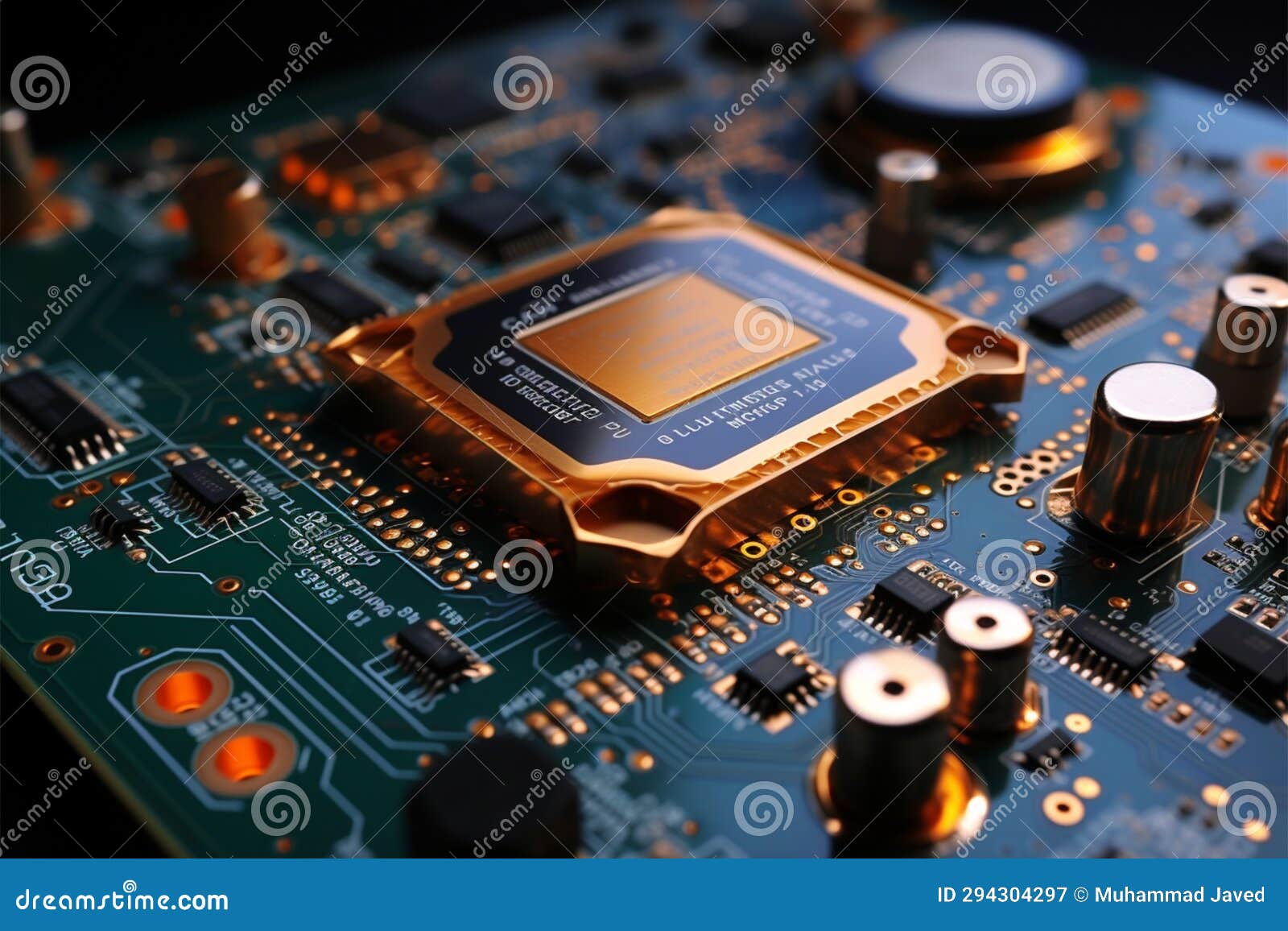 The Extensive PCB Integrates Advanced Electronics with Metallic ...