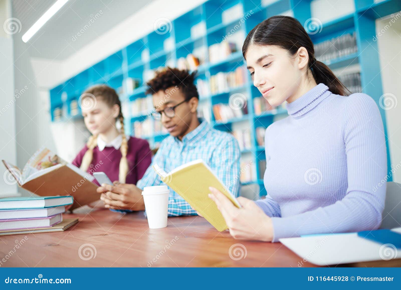 Extensive reading stock photo. Image of schoolwork, backtoschool ...