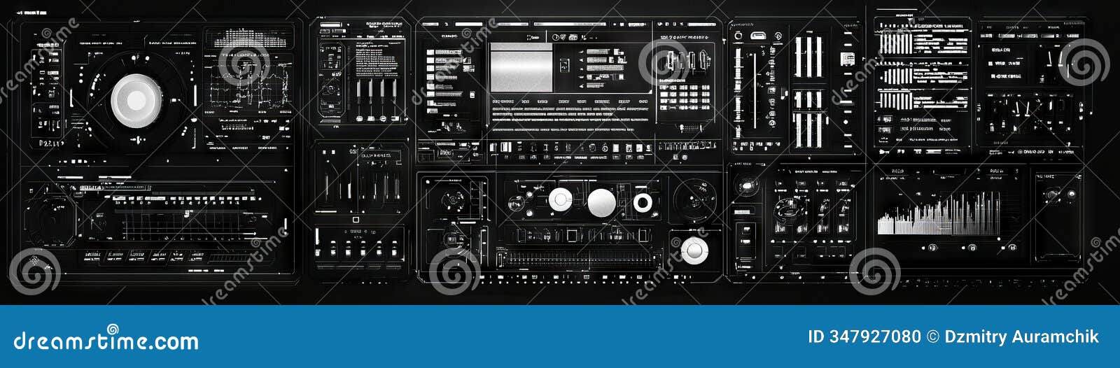 An Extensive Set of HUD and GUI Components for VR and UI Design ...