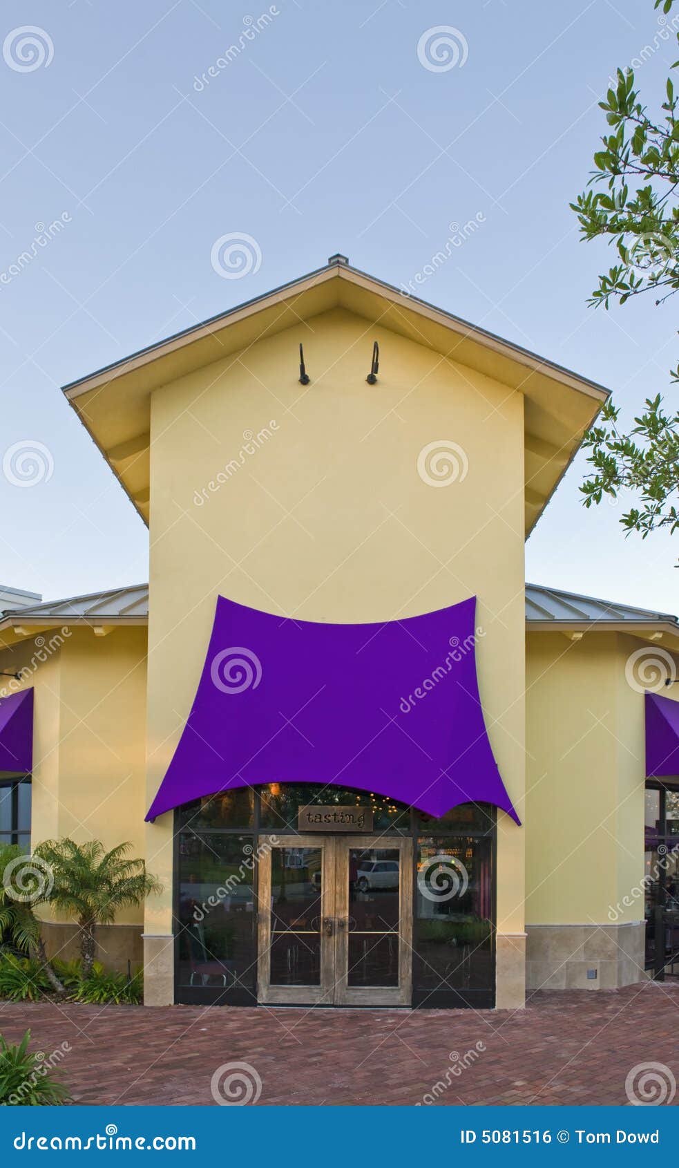 Exterior of Bar and Restaurant Stock Photo - Image of architectural ...