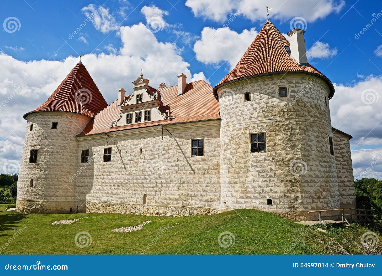 Exterior of the Bauska Castle in Bauska, Latvia. Editorial Stock Image ...