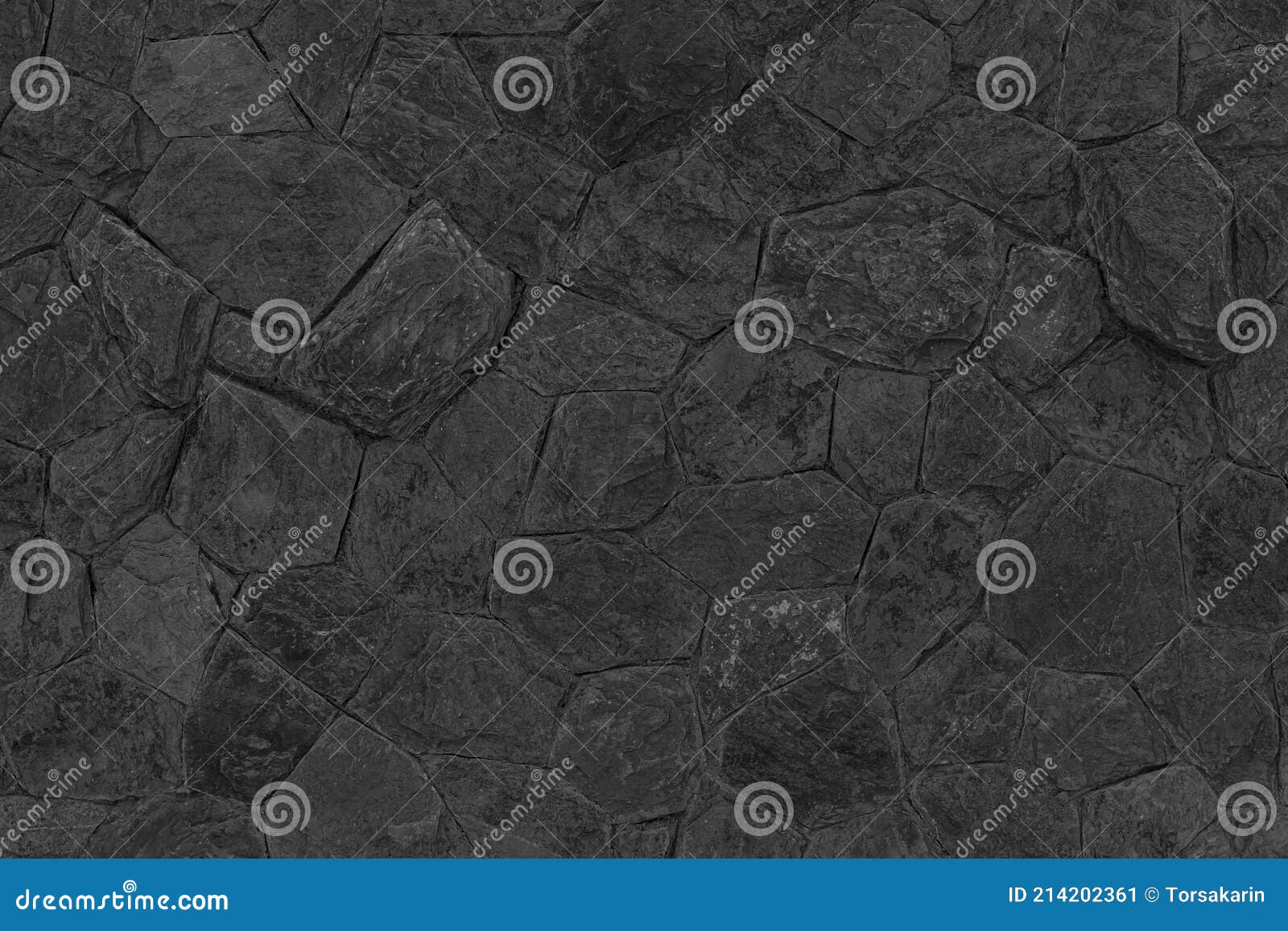 Exterior Black Granite Block Wall Texture And Background Seamless ...