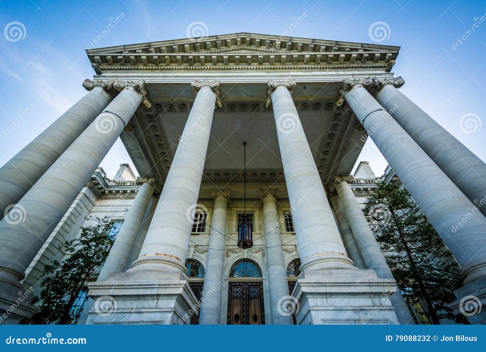 The Exterior of the DAR Constitution Hall, in Washington, DC. Stock ...