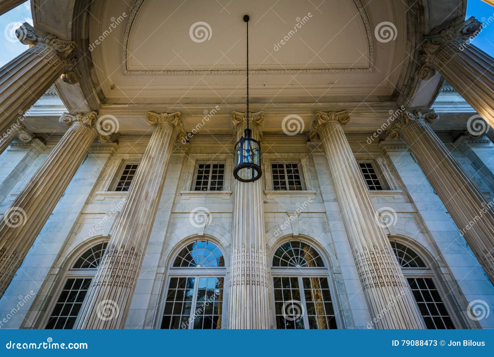 The Exterior of the DAR Constitution Hall, in Washington, DC. Stock ...