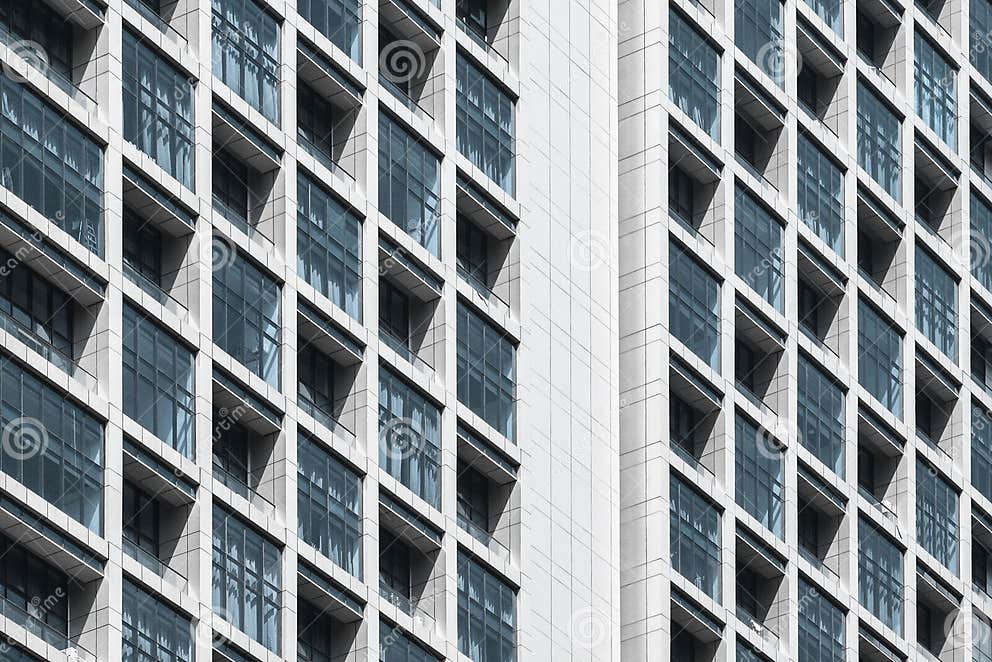 Exterior De Un Edificio Con Ventanales Imagen de archivo - Imagen de ...
