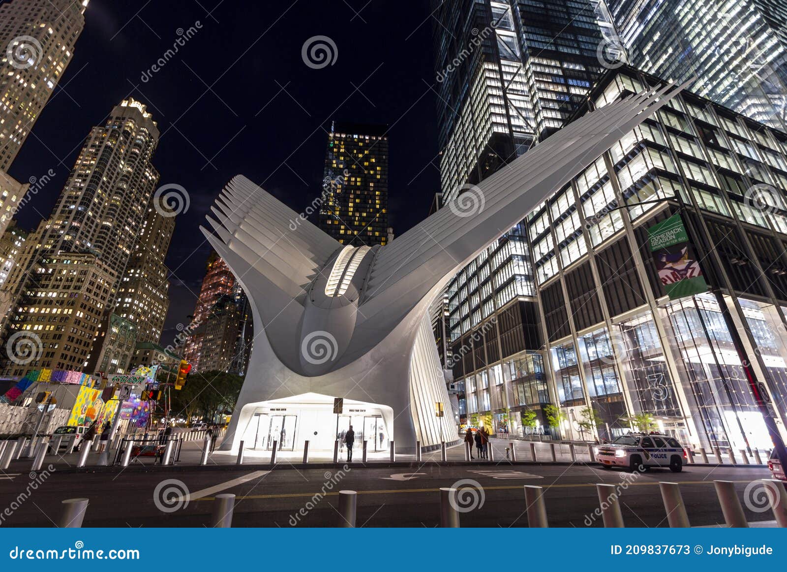 Exterior Del Edificio Oculus Foto de archivo editorial - Imagen de ...