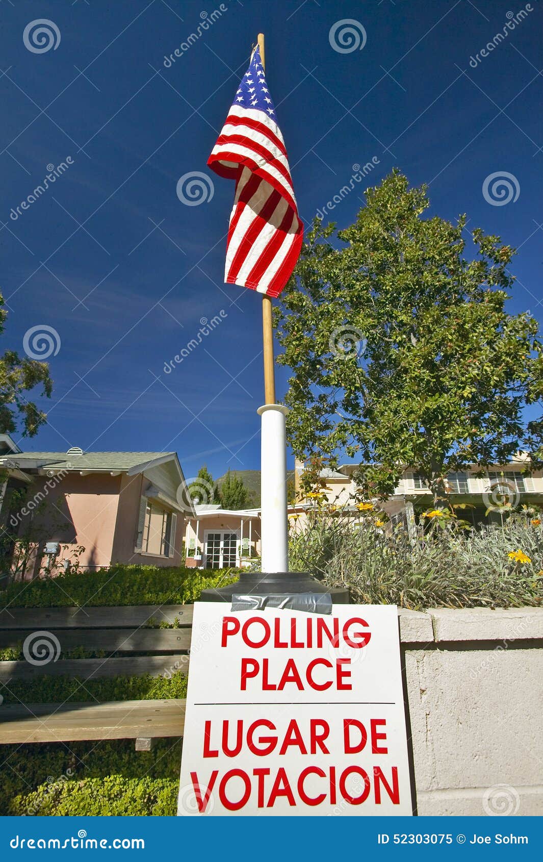 Exterior Entrance To a Polling Place, CA Editorial Image - Image of ...