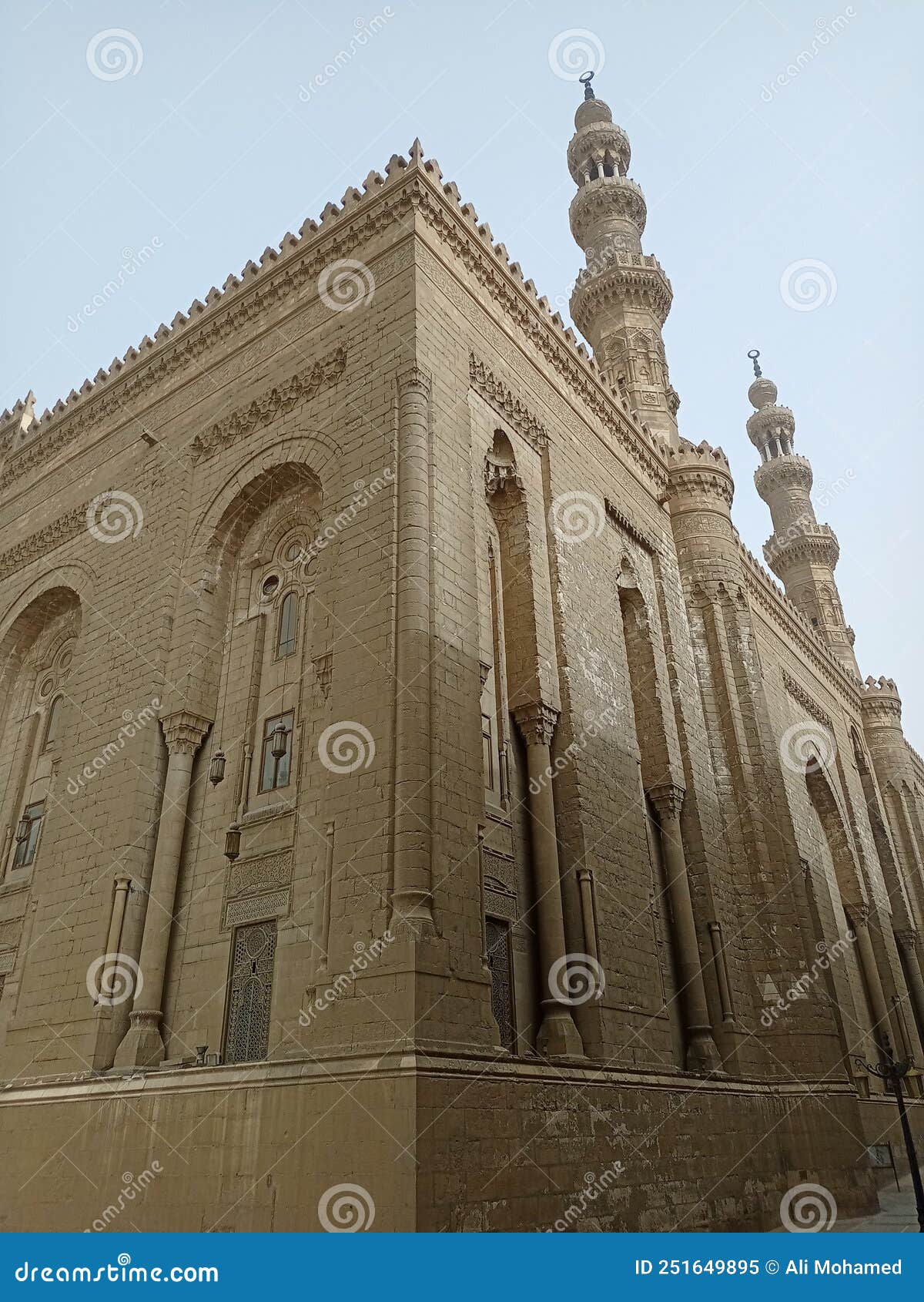Al Rifai Mosque stock image. Image of church, cathedral - 251649895