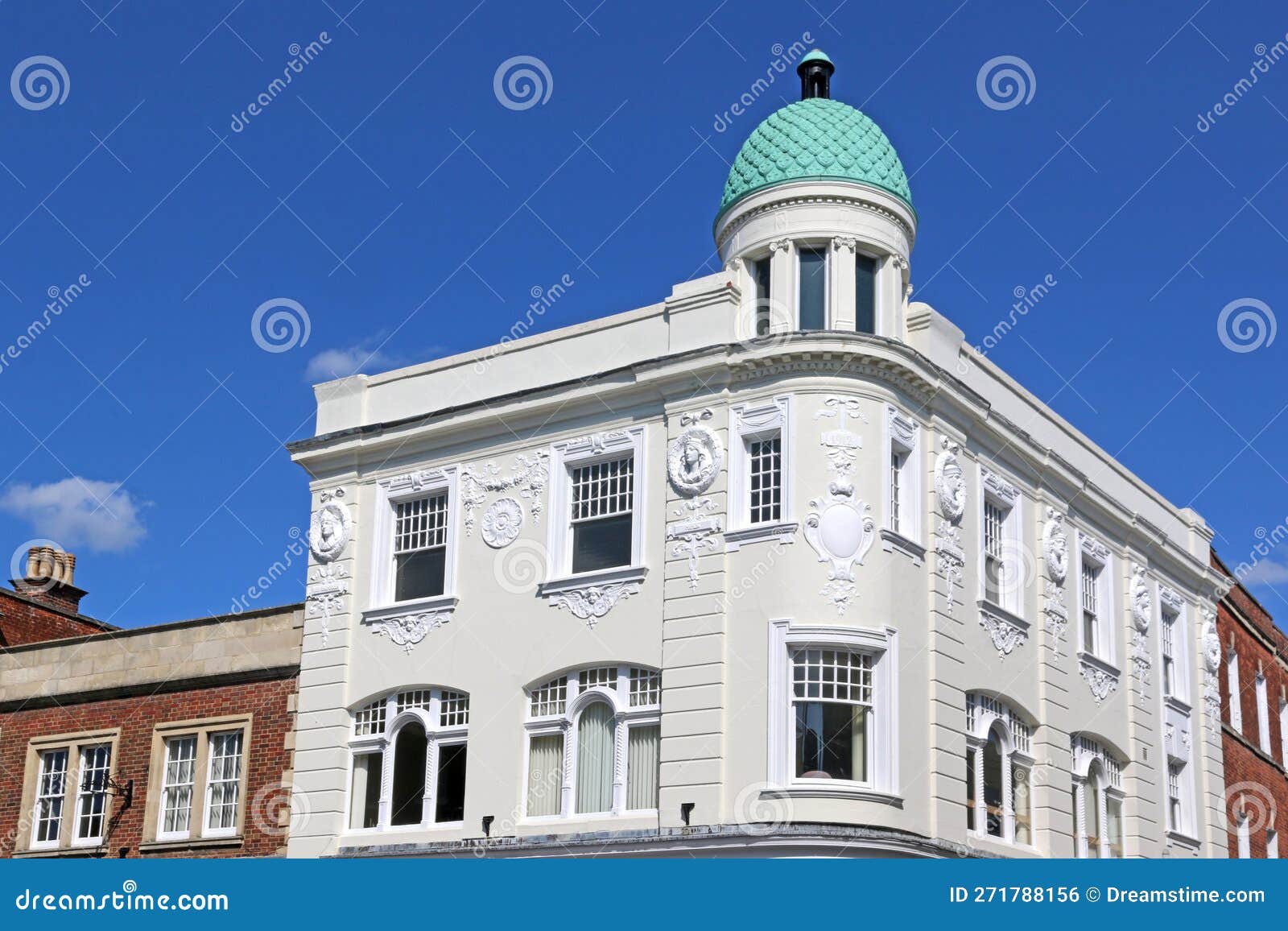 Historic Building in Devizes, Wiltshire Stock Photo - Image of history ...
