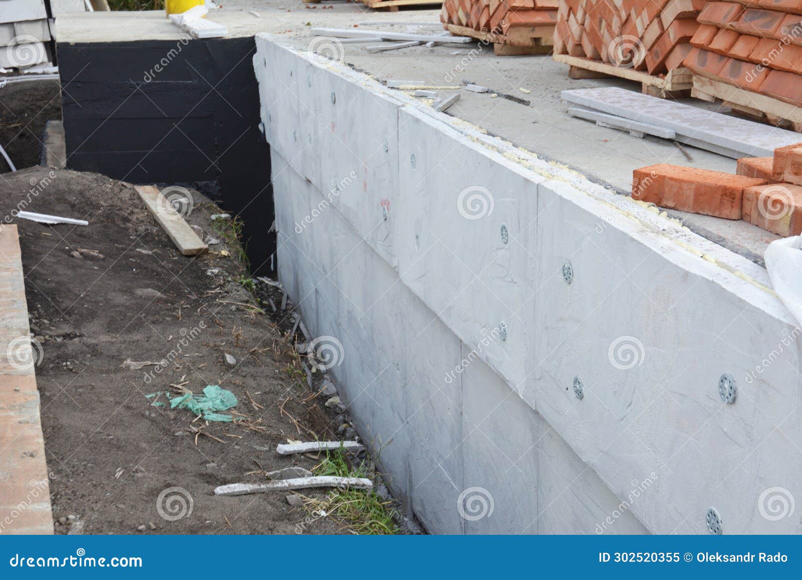 Exterior Foundation Insulation. Foundation Insulation Panels, Coatings ...