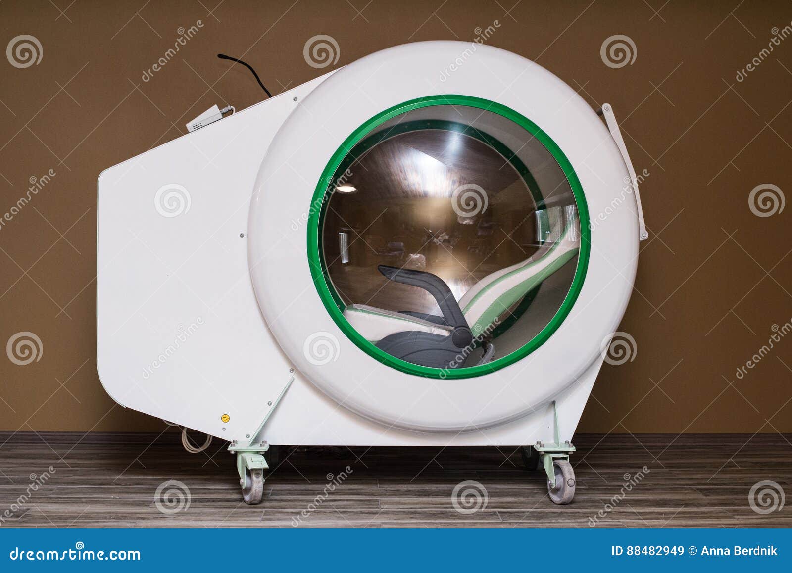 Exterior of Individual Hyperbaric Recompression Chamber. Stock Image ...