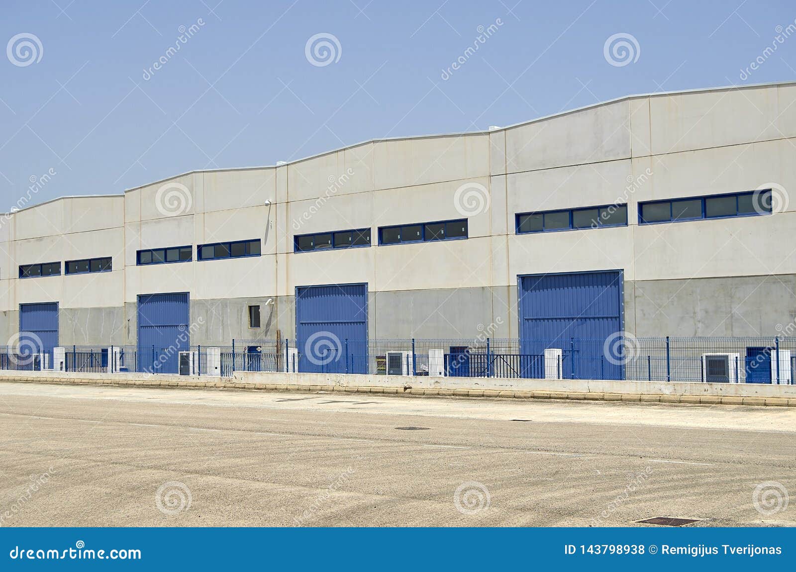 Industrial Warehouse Exterior