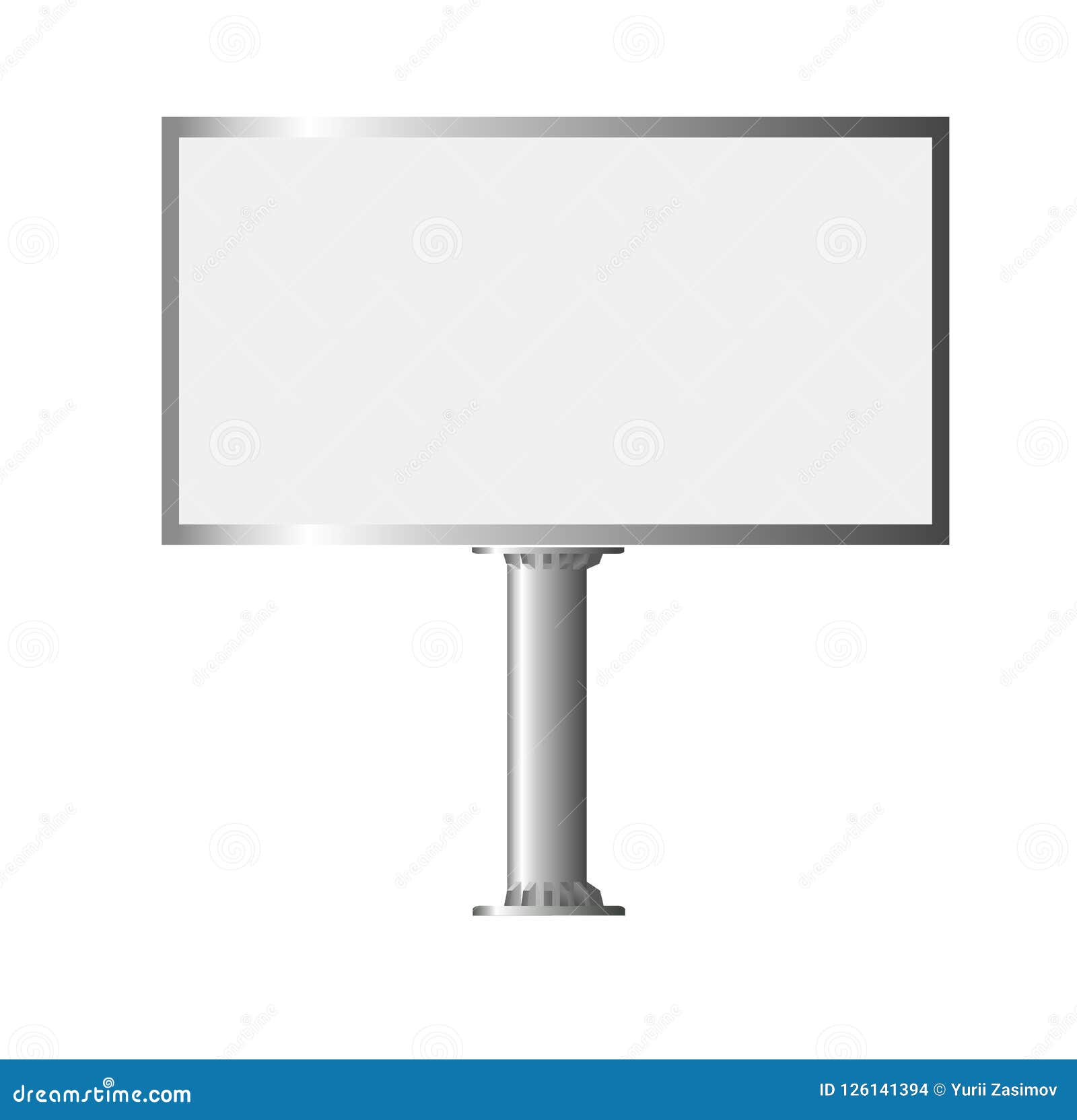 Exterior and Interior Signage Curve Concept. Direction, Pole, Wall ...