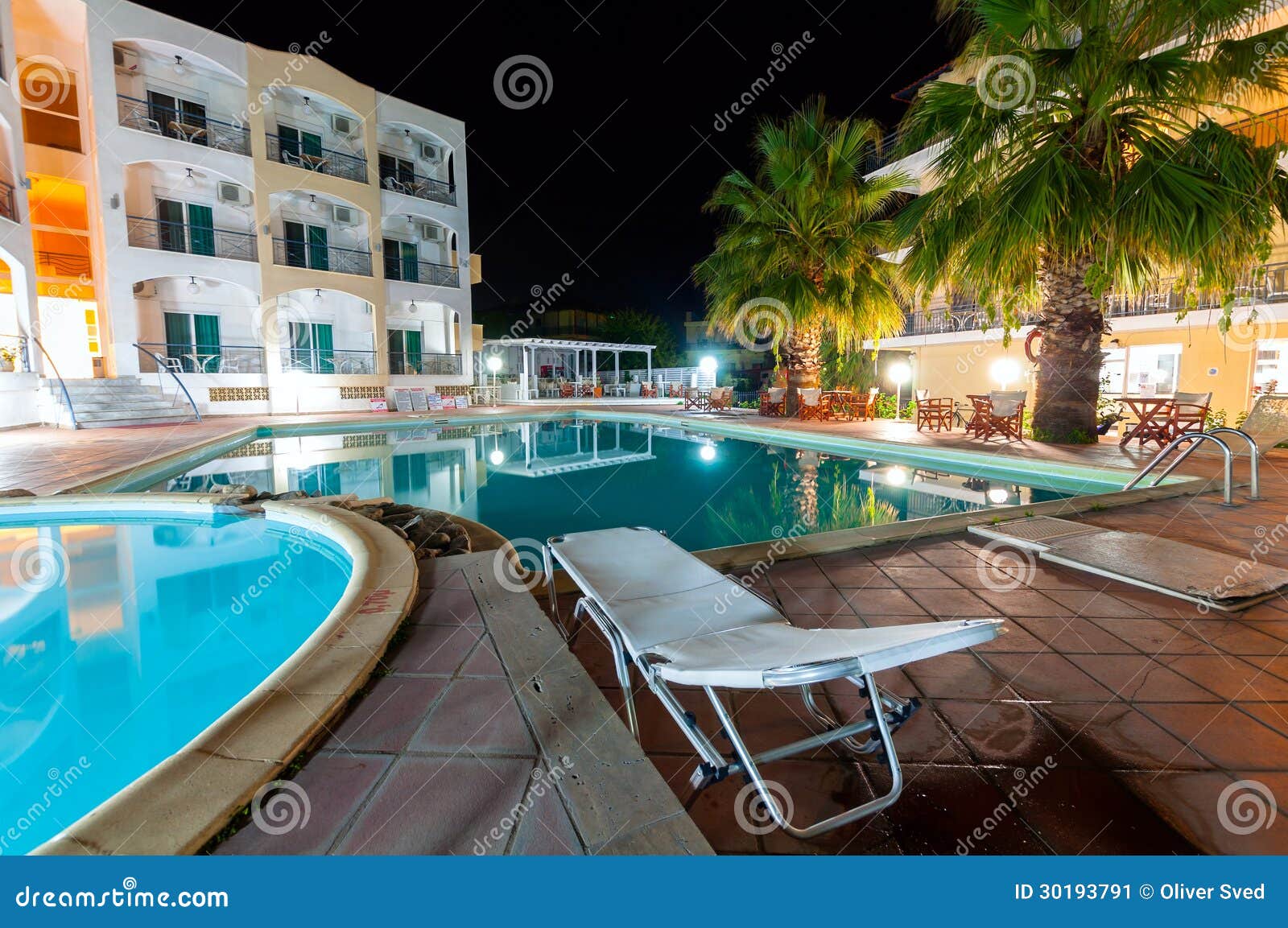 Exterior of a luxury hotel stock image. Image of building - 30193791
