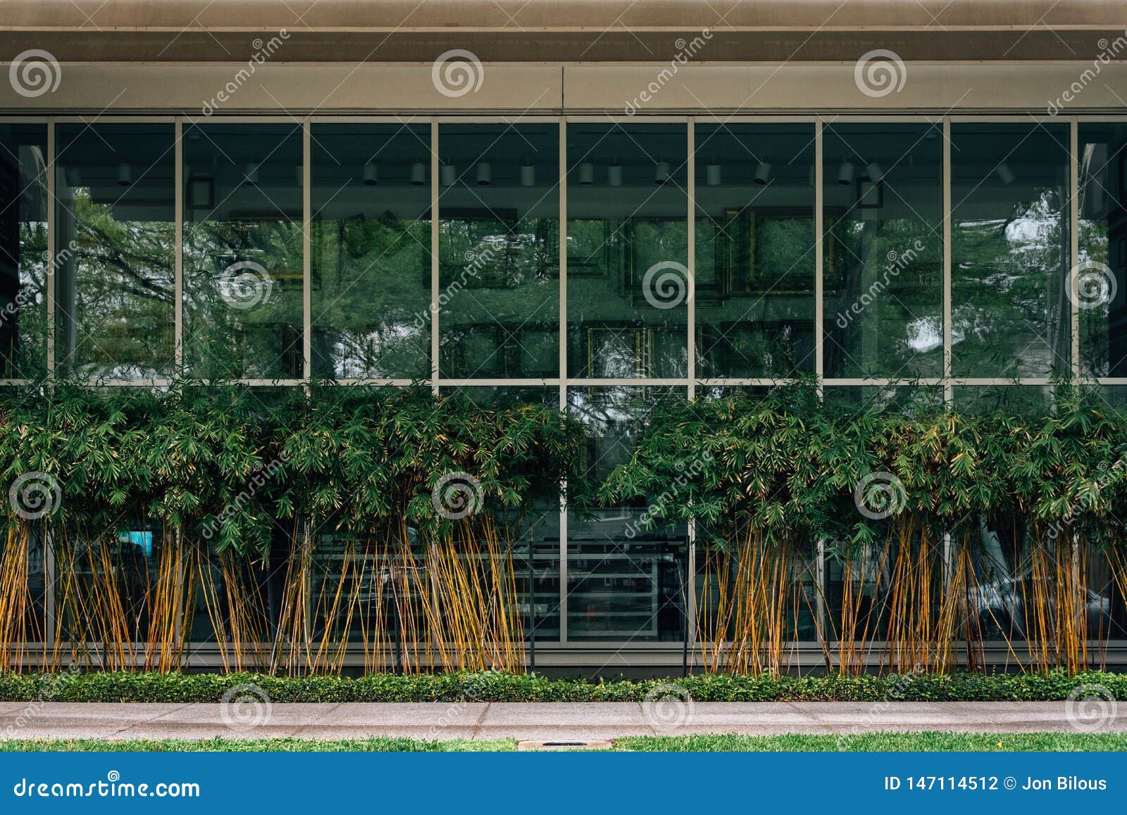 The Exterior of the Menil Collection, in Houston, Texas Stock Photo ...