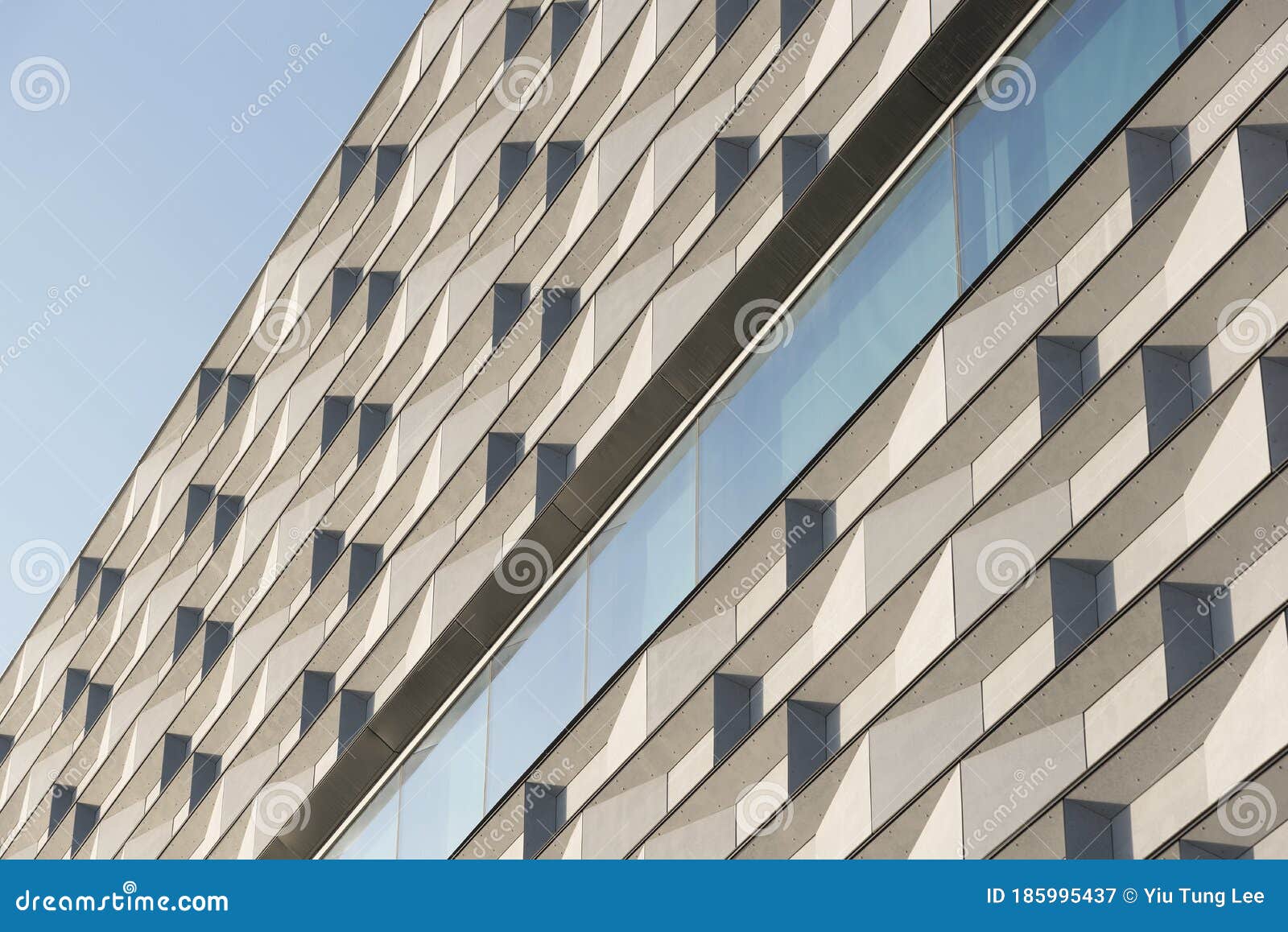 Modern Building Abstract Background Pattern Stock Image - Image of ...