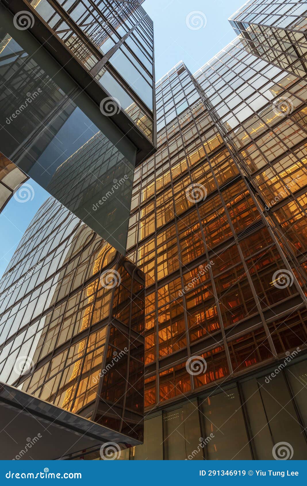 Modern Building Abstract Background Stock Image - Image of design ...