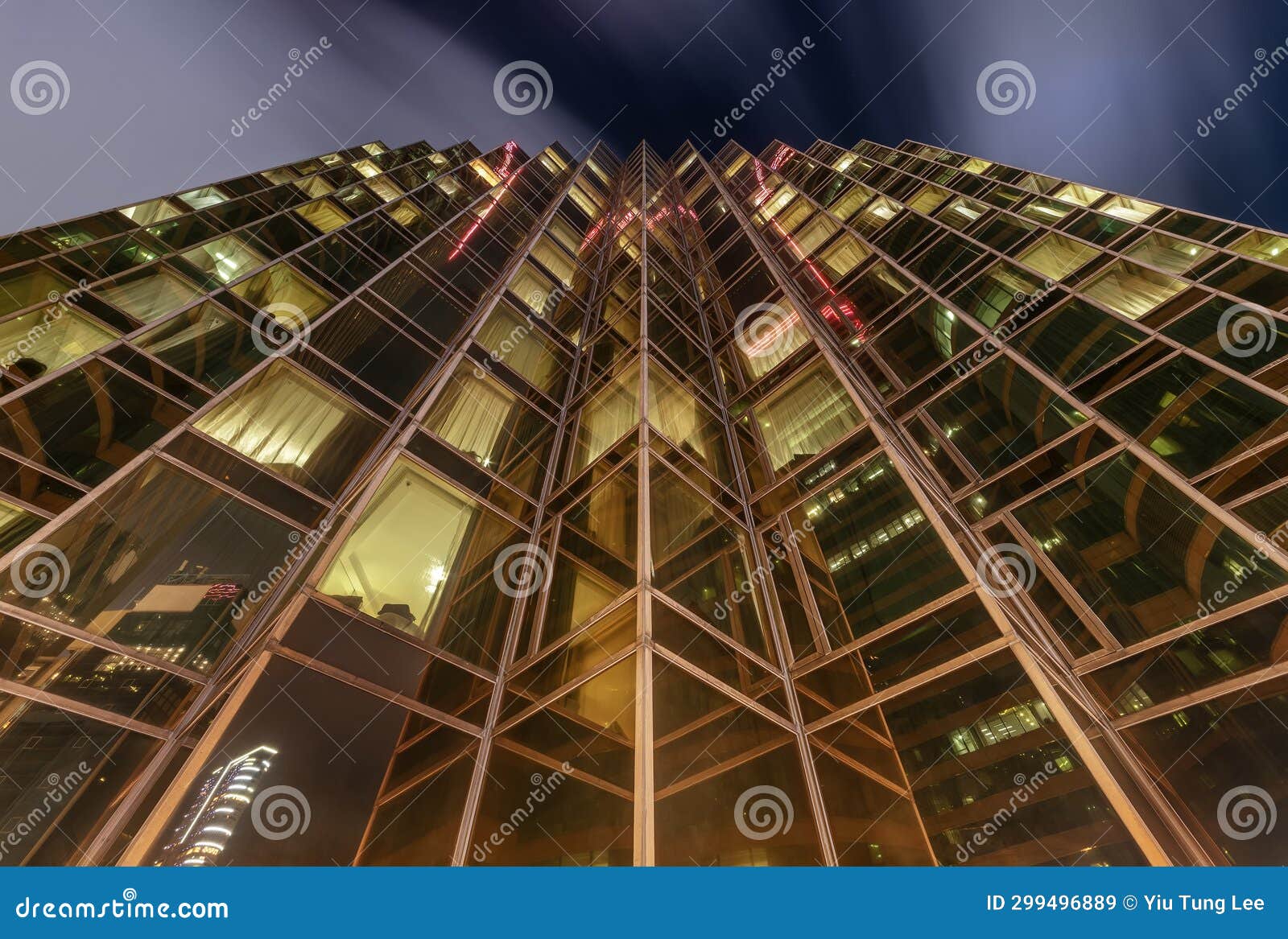 Modern Building Abstract Background Stock Image - Image of structure ...