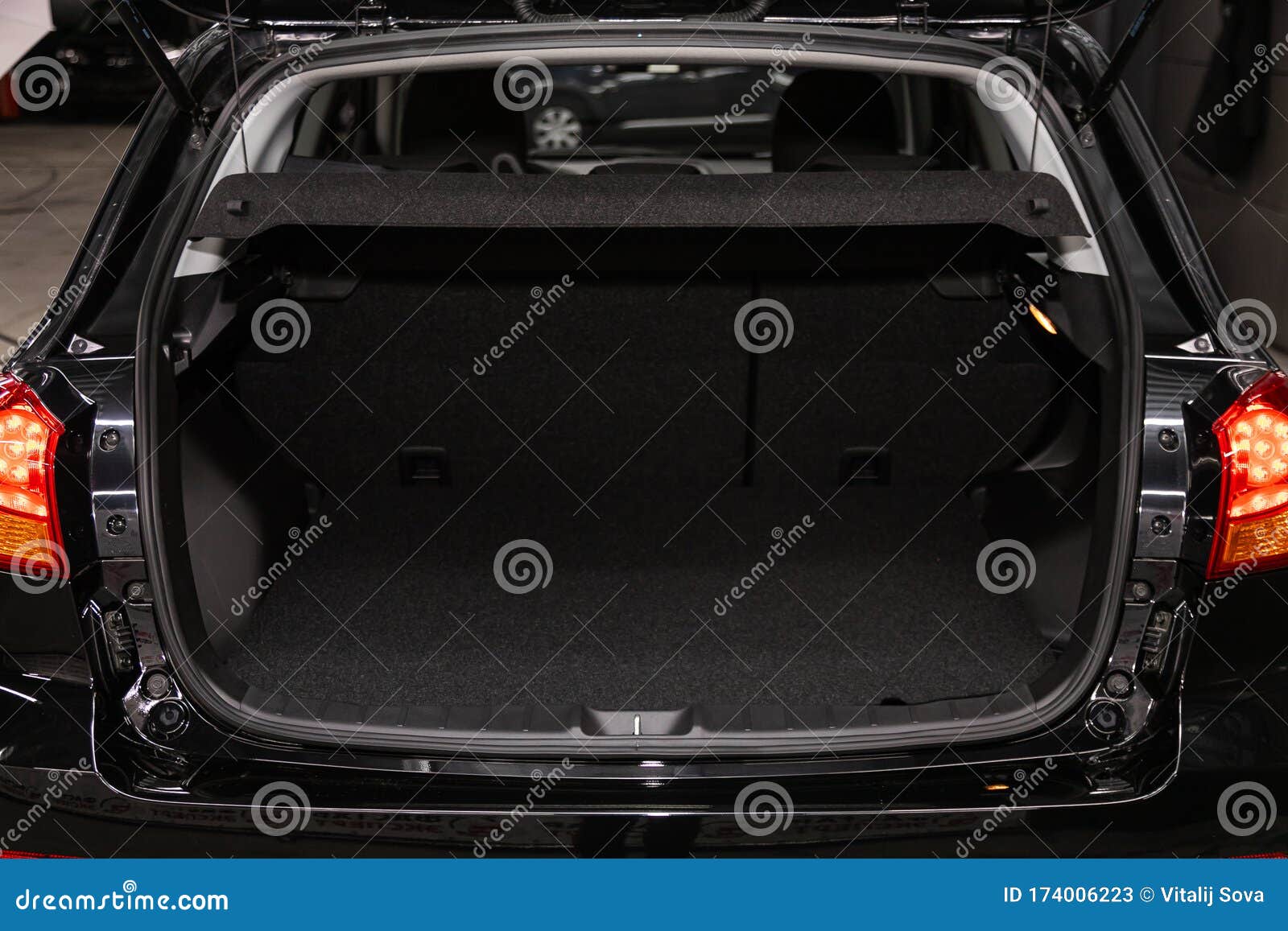 Exterior of a modern car stock image. Image of clean - 174006223