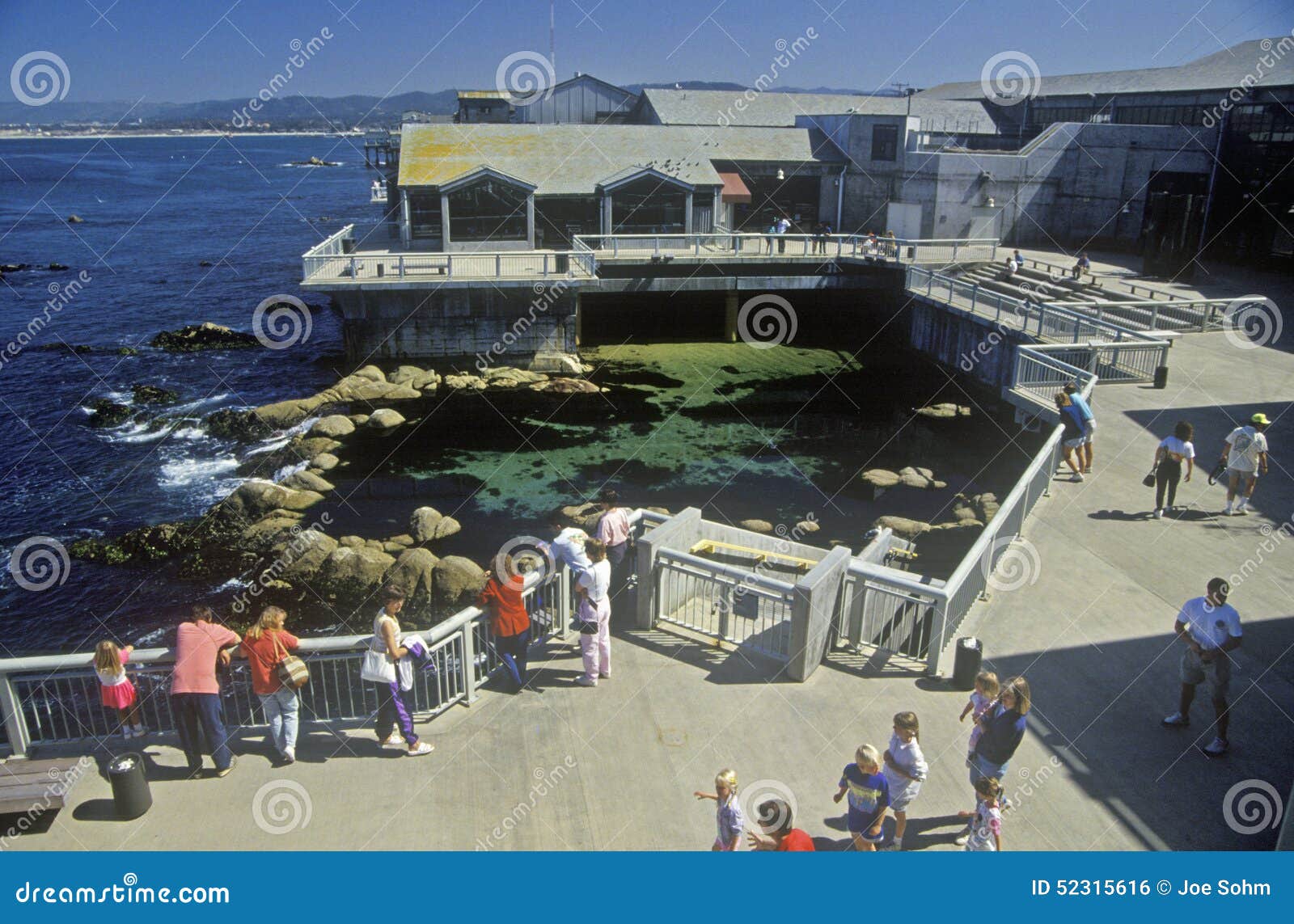 Monterey Bay Aquarium, Located At The Ocean`s Edge On Historic Cannery ...