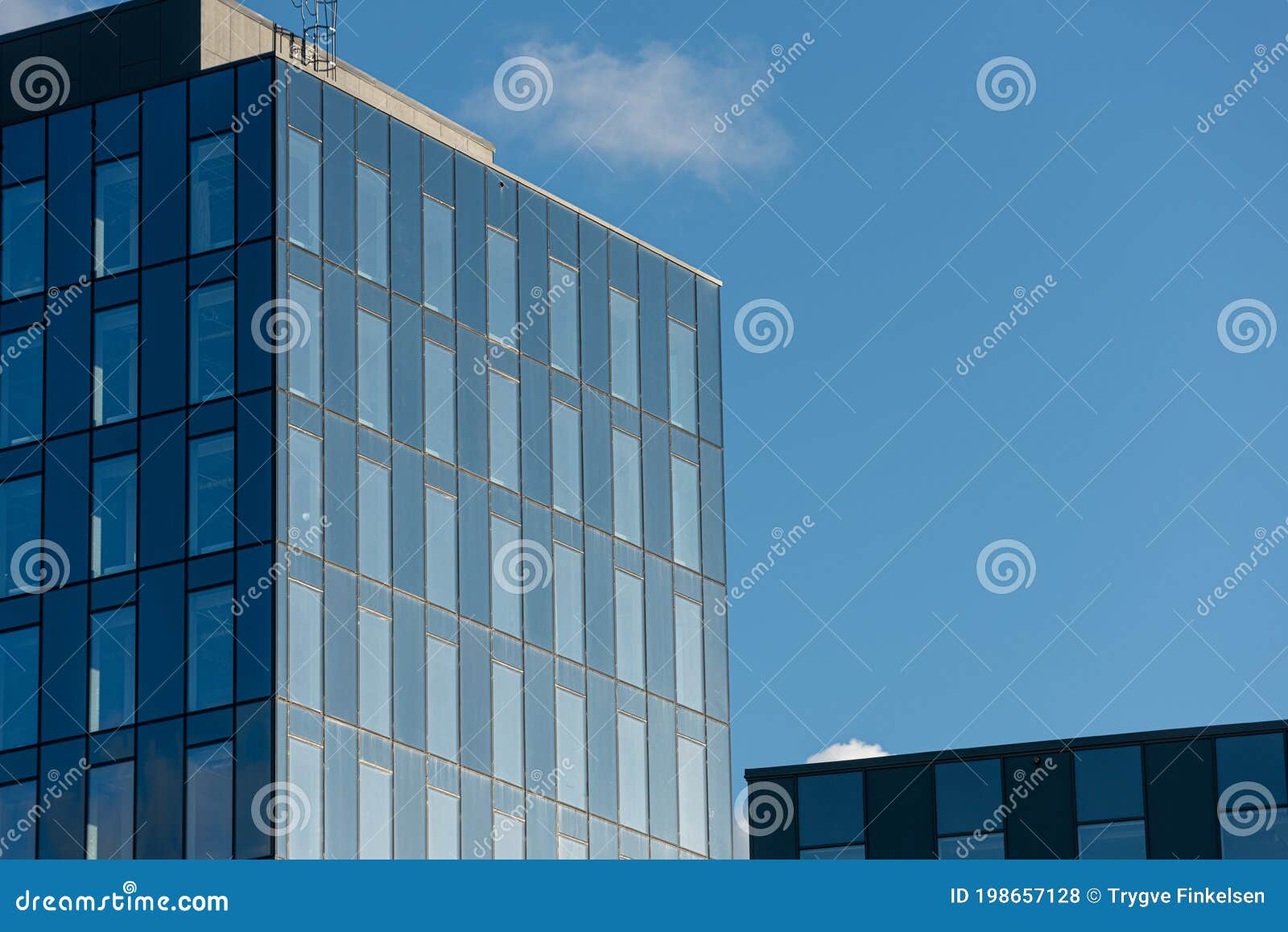 Exterior of Newly Built Office Buildings Stock Photo - Image of window ...